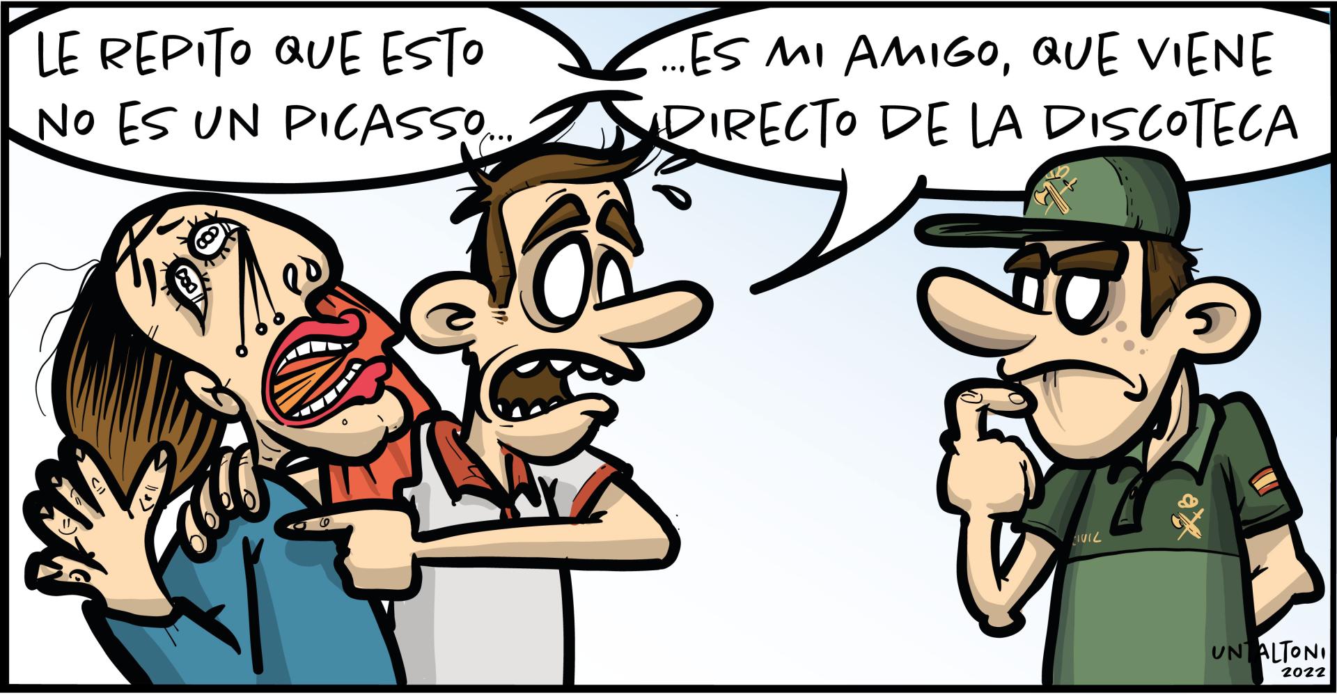 Tira cómica. Untaltoni 2022/07/20