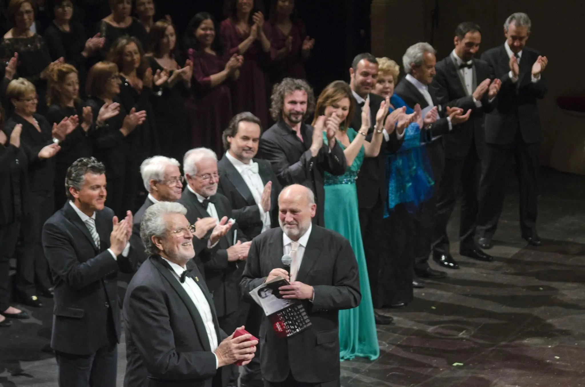 Fotogalería: El homenaje a Joan Pons en el Liceu