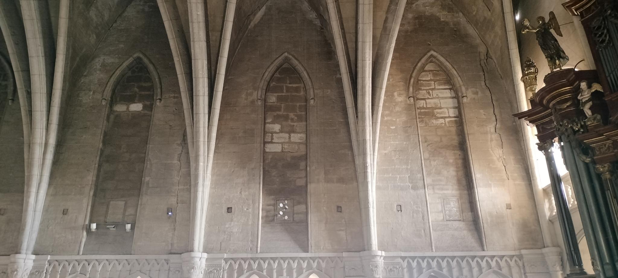 Contrafuertes de la Iglesia de Santa María