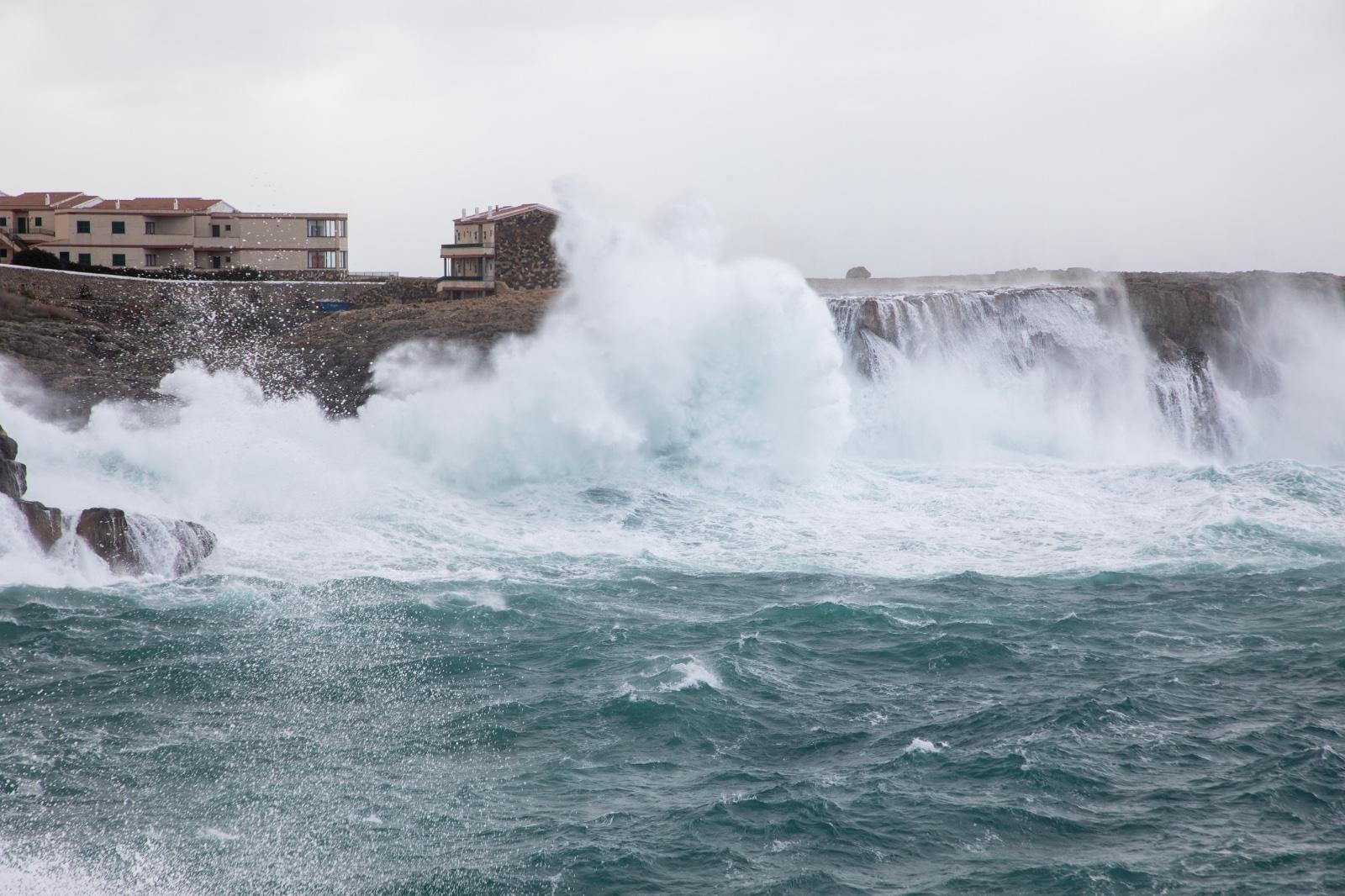 Fotogalería: FOTOGALERÍA | Temporal de viento en Menorca