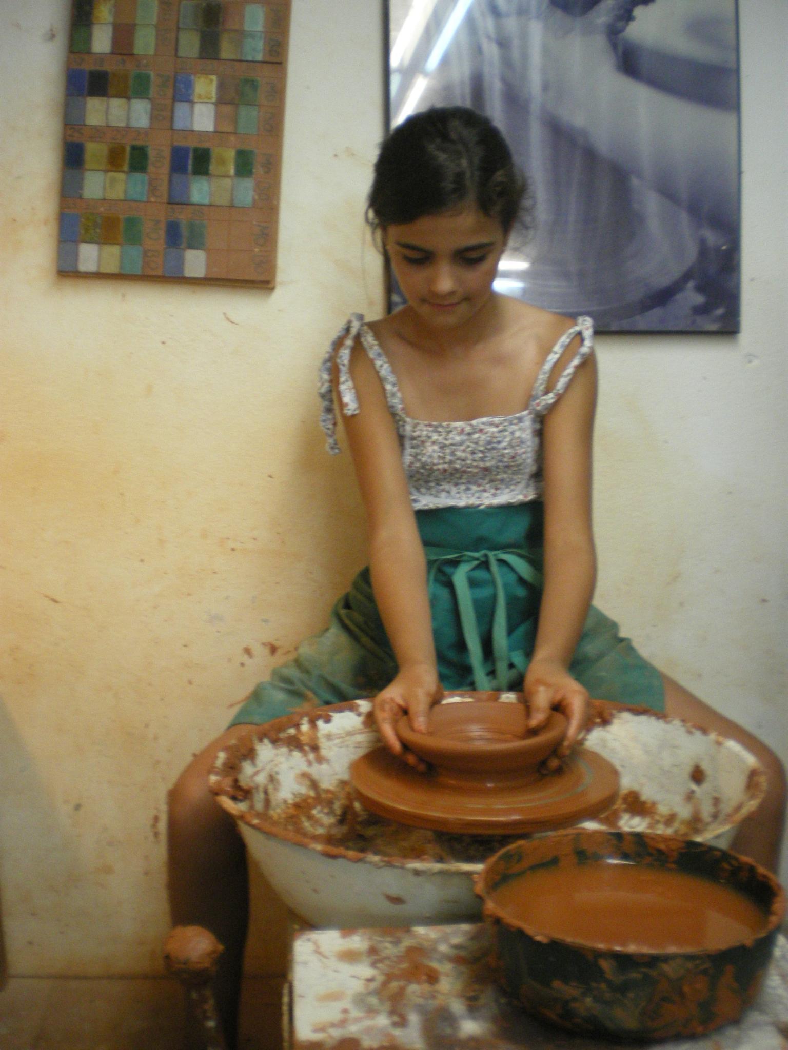 Fotogalería: Aprendiendo a modelar el barro