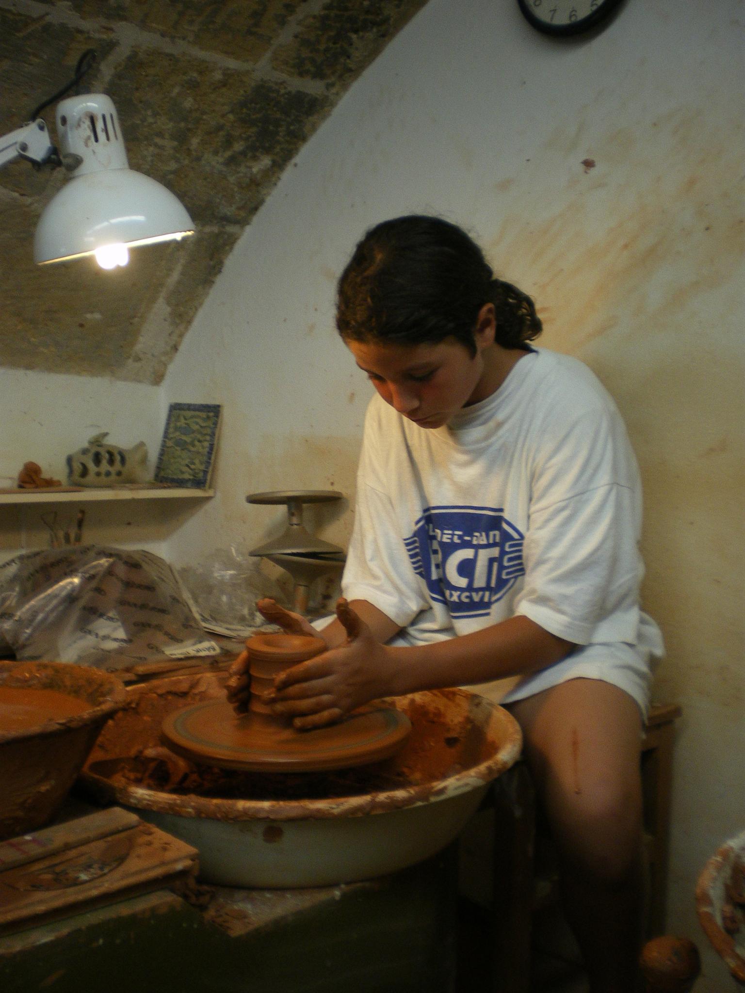 Fotogalería: Aprendiendo a modelar el barro