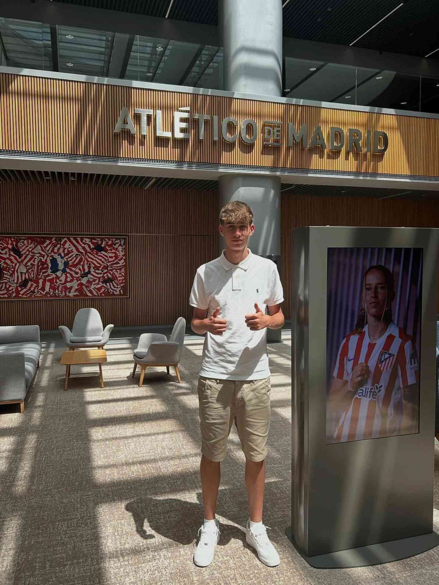 Saúl Gómez se incorpora a la cantera del Atlético de Madrid