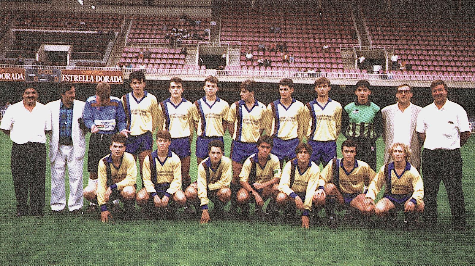 Homenaje a los juveniles de oro que formaron parte del CD Menorca