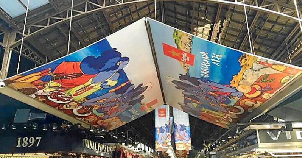 Que las creaciones del artista Marc Jesús y sus mujeres azules...