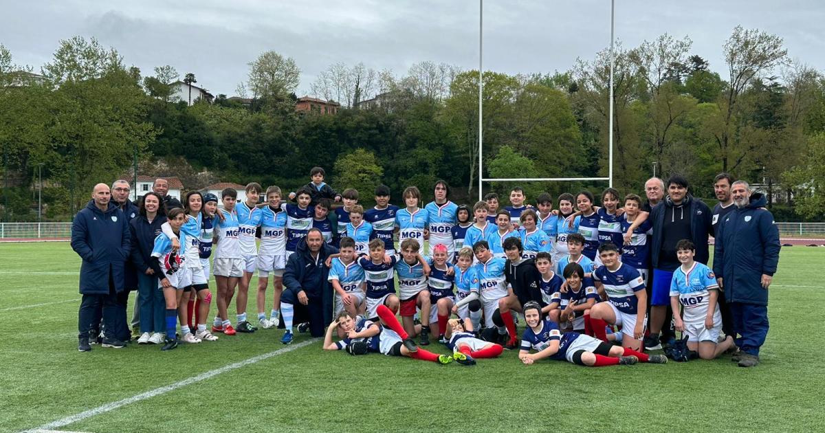 El Menorca Rugby disfruta de una gran experiencia en Bayona