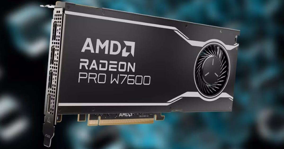 AMD anuncia las gráficas profesionales Radeon PRO W7600 y AMD Radeon ...