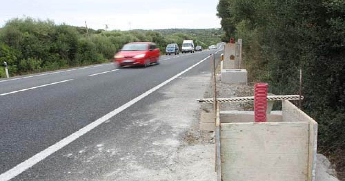 Tráfico instala un nuevo radar fijo cerca de Alaior