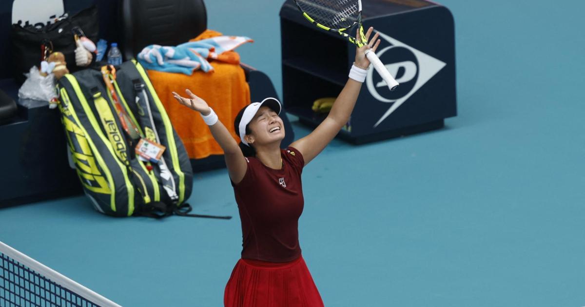 Alexandra Eala: La joven tenista de Rafa Nadal brilla en Miami