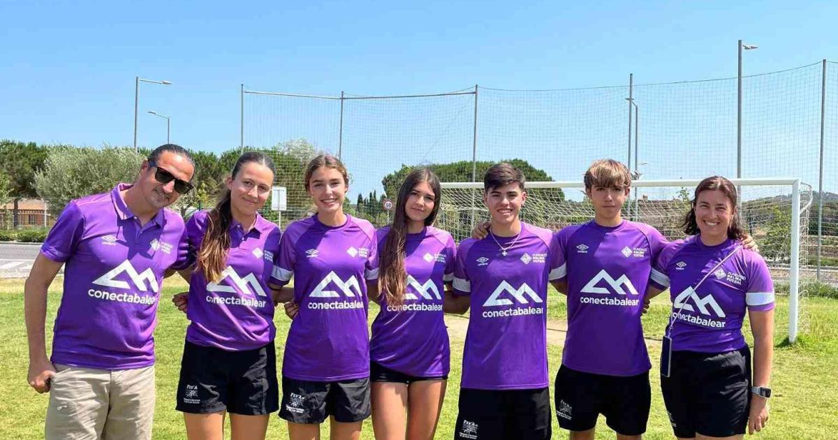 Jimena Pons e Izan Sánchez brillan con la Selección Balear