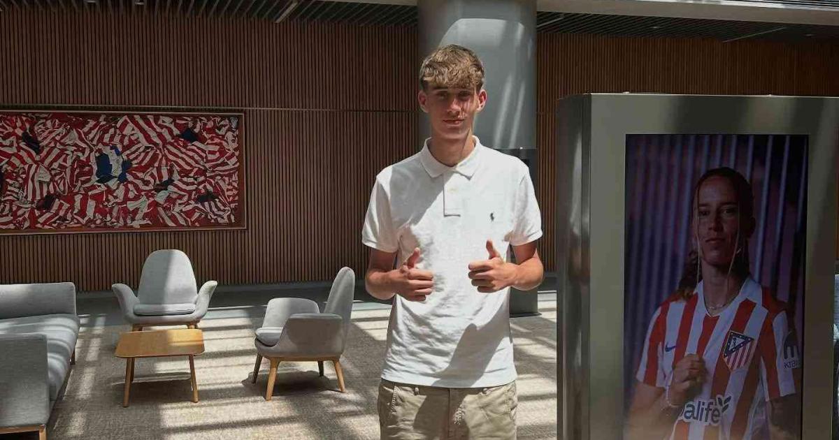 Saúl Gómez se incorpora a la cantera del Atlético de Madrid